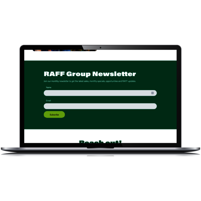 New RAFF Group website now live!